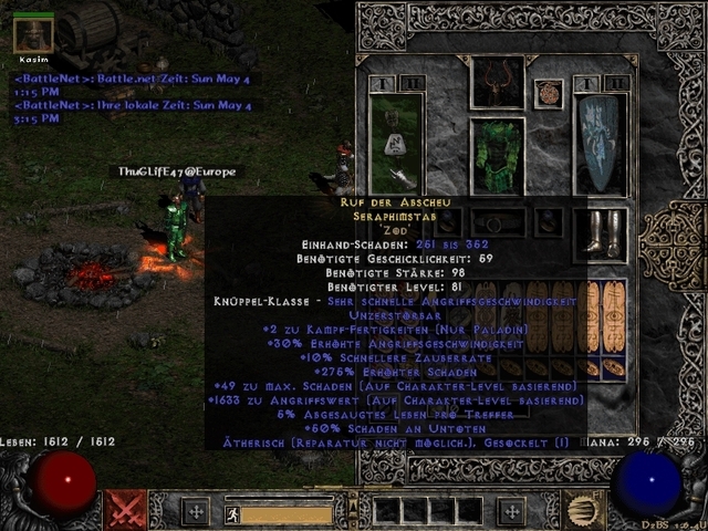 Sweet Seraphim Staff Picture Inside Start 5k - Topic - d2jsp