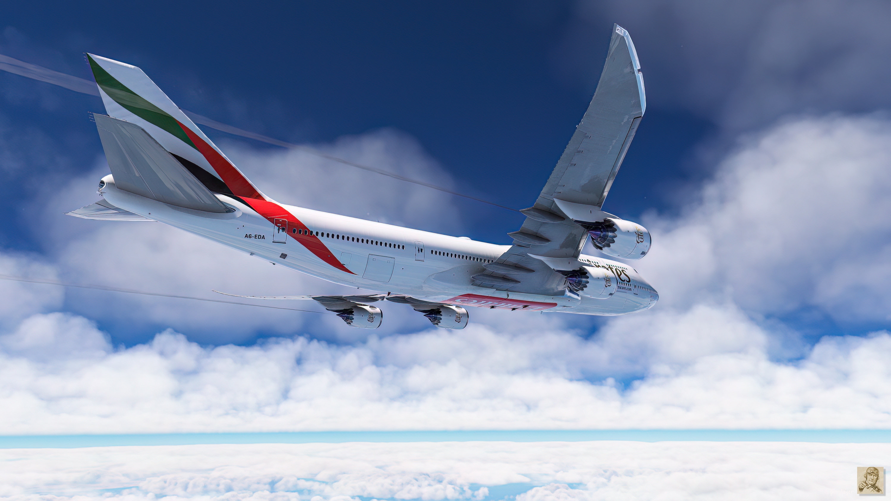 748 Emirates arrival at OMDB - The AVSIM Screen Shots Forum - The AVSIM ...